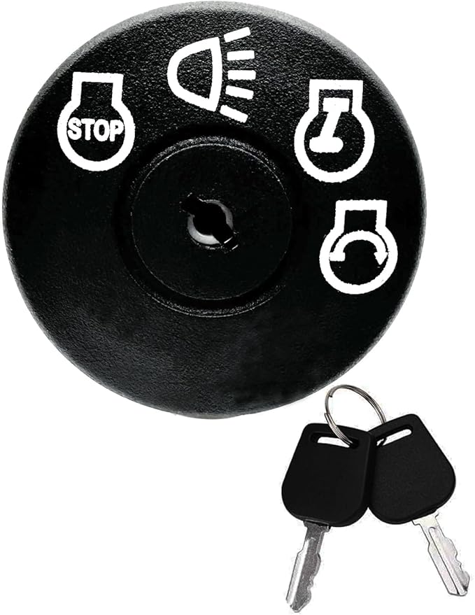 Amazon.com: Lawn Mower Ignition Switch with 2 Keys 4 Position 7 ...