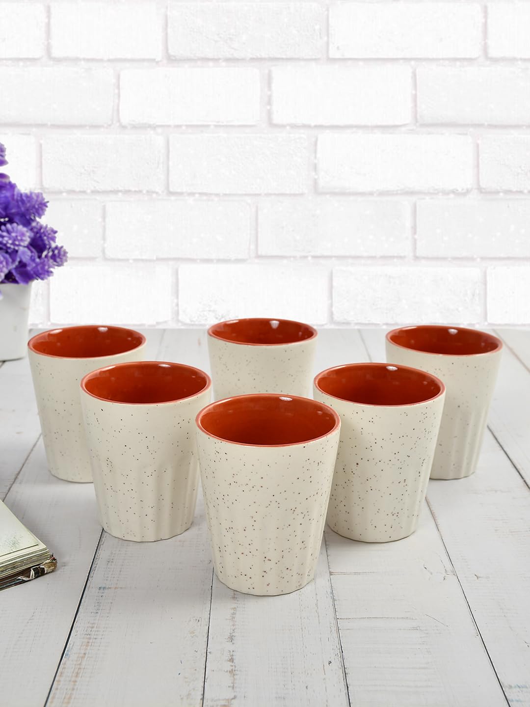 Buy CLIO'S HERITAGE STORE Plain Cutting Chai Cups – Lightweight ...