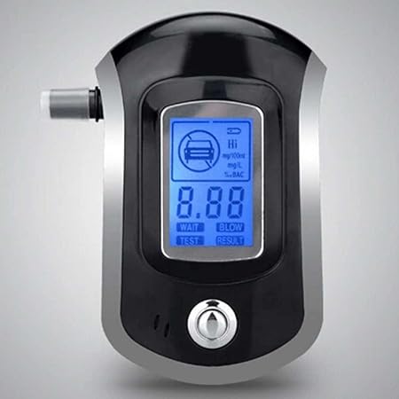 True Sense ALC AT6000 Alcohol Tester Detector Digital Portable LCD ...