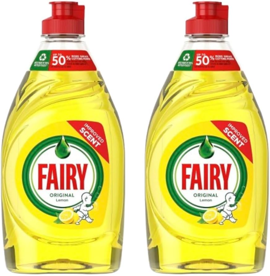 Amazon.com: Fairy Original Washing Up Liquid (320ml) - Pack of 2 ...