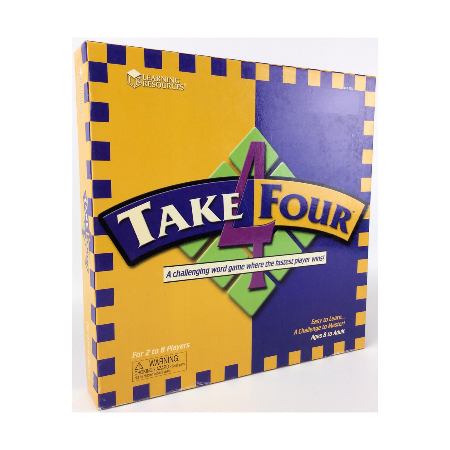 Amazon.com: Learning Resources Take Four Word Game : Toys & Games