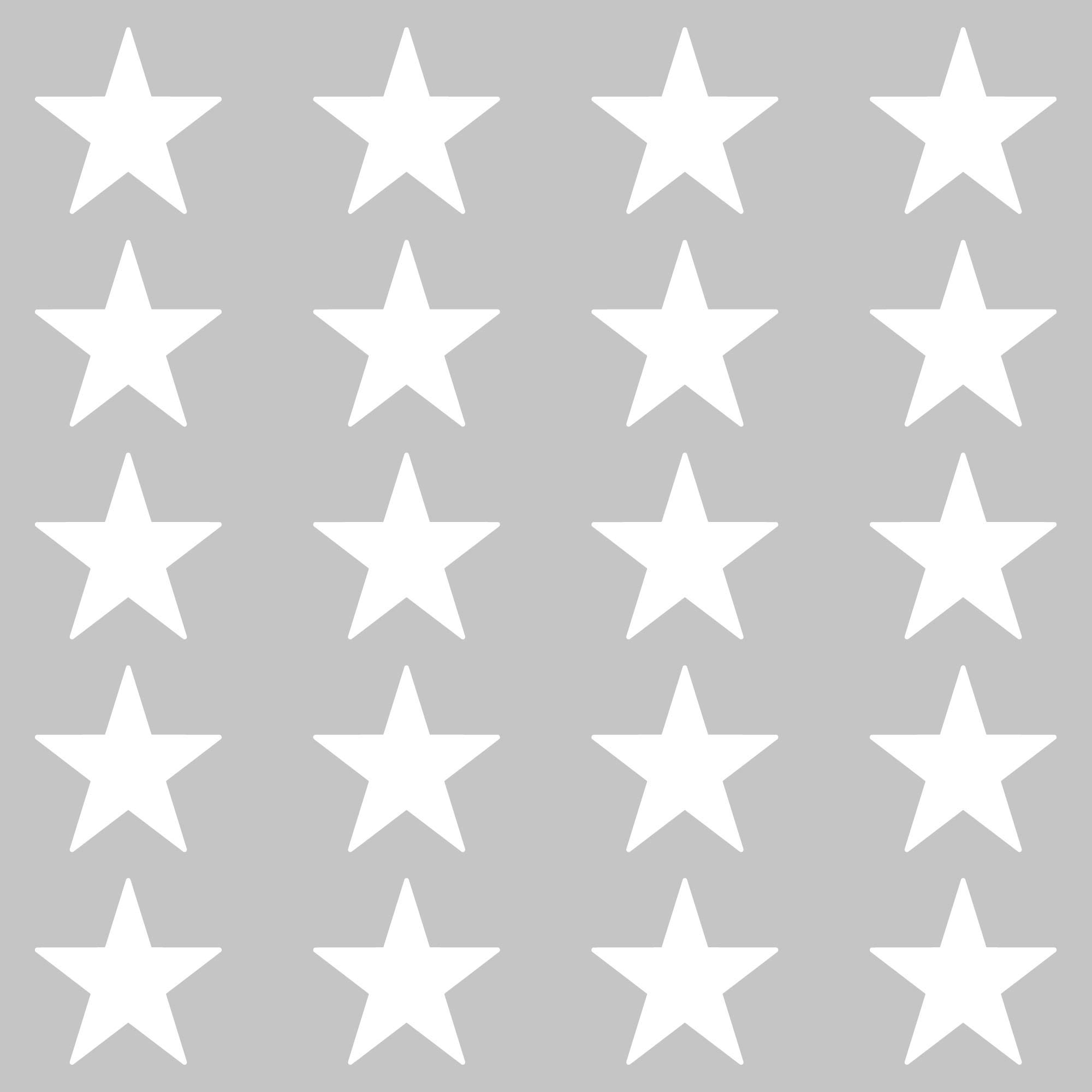 Amazon.com: VWAQ Stars Decals for Walls - Pack of 20 Vinyl Stickers ...