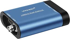 Amazon.com: Unisheen 1080P Dual Input Capture Card - HDMI to USB 3.0 ...