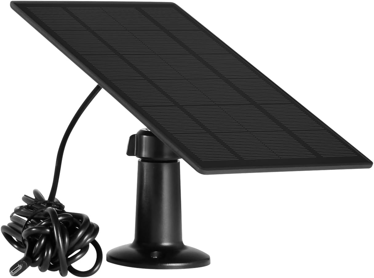 Amazon.com: VISION WELL Micro USB Port 3W Solar Panel with 10ft ...