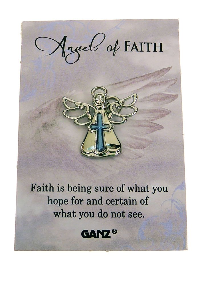 Amazon.com: Ganz Pin - Angel of Faith: Clothing, Shoes & Jewelry