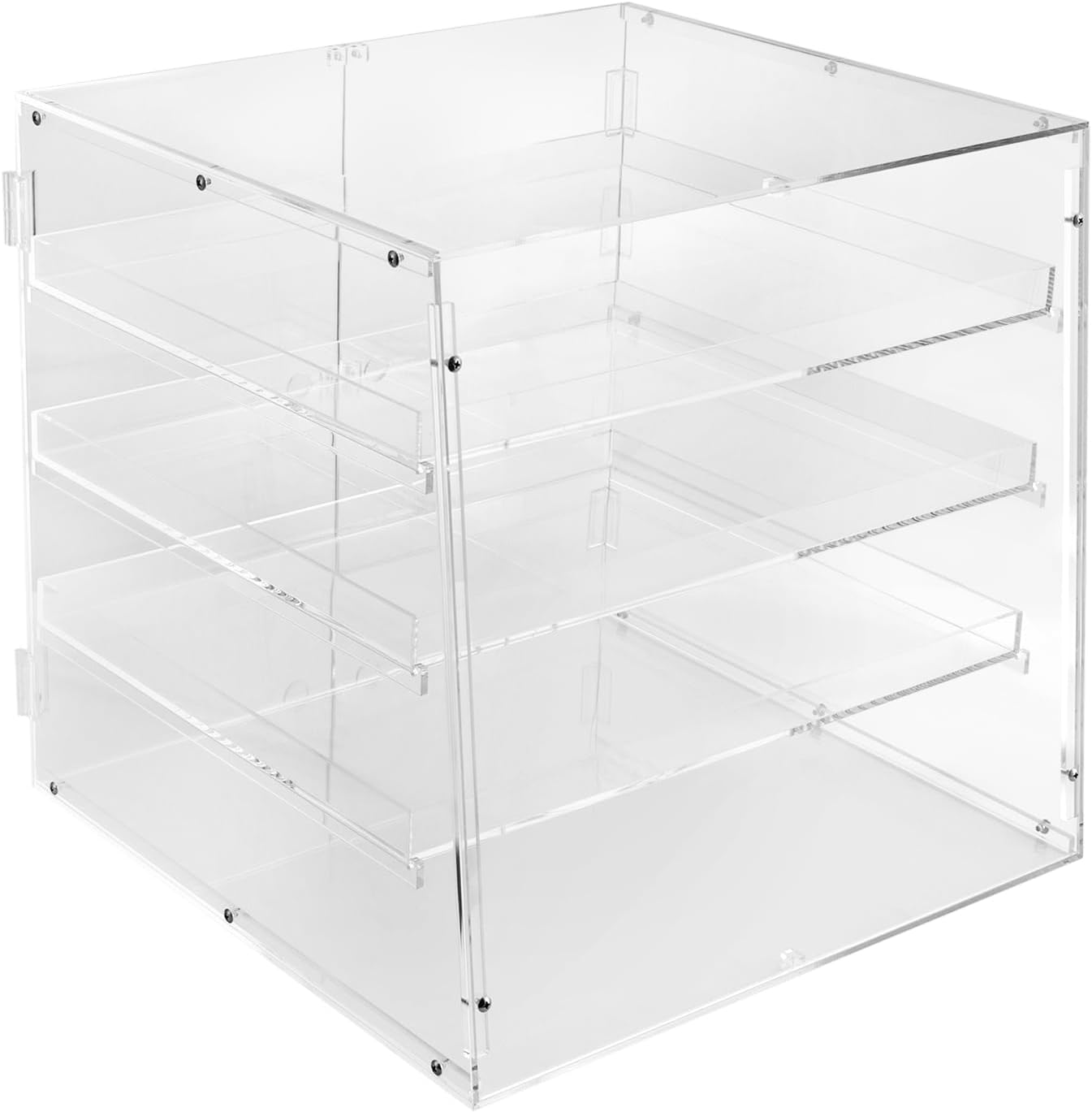 Amazon.com - 3 Trays Acrylic Bread Display Case, Countertop Bakery ...