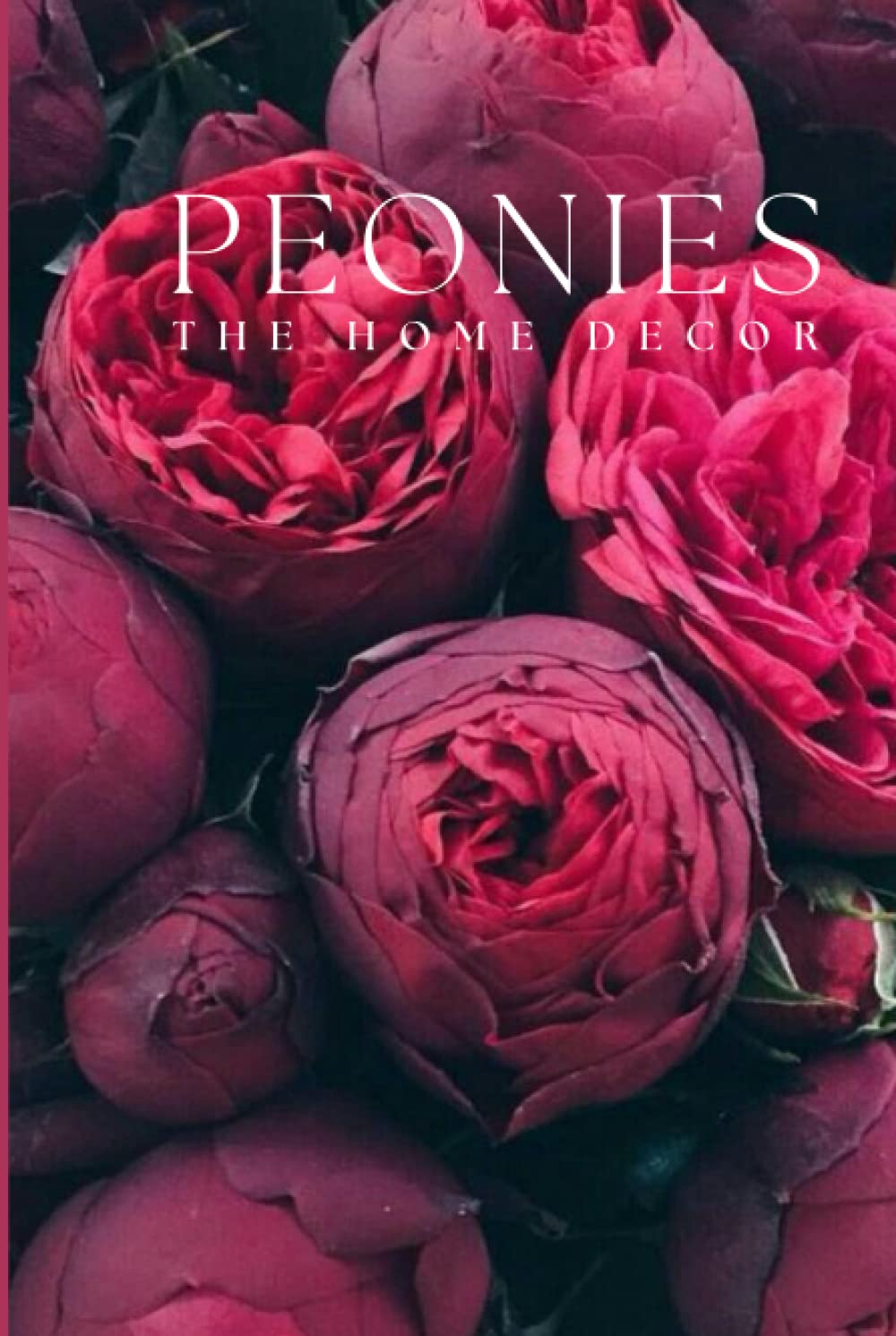 Peonies Coffee Table Book: Coffee Table Notebooks Hardcover, House ...