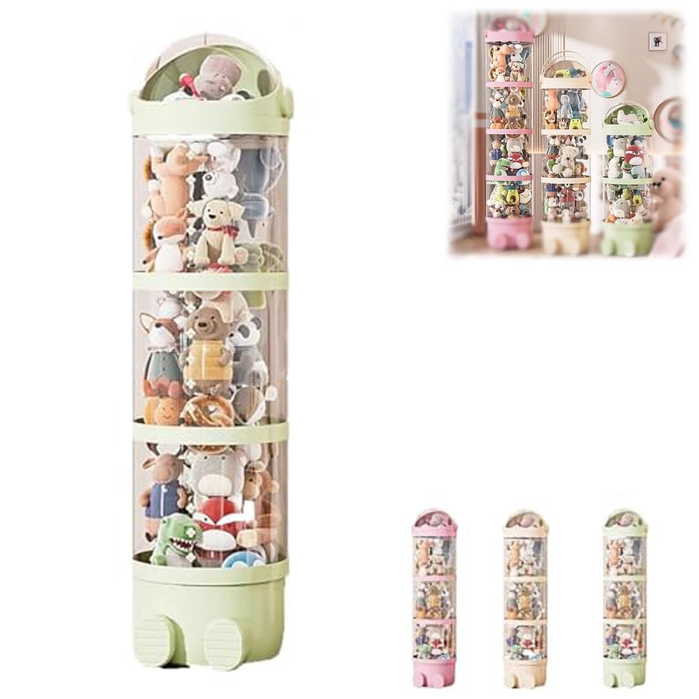 Amazon.com: Vertical Toy Storage Tube, Stuffed Animal Storage Tube ...