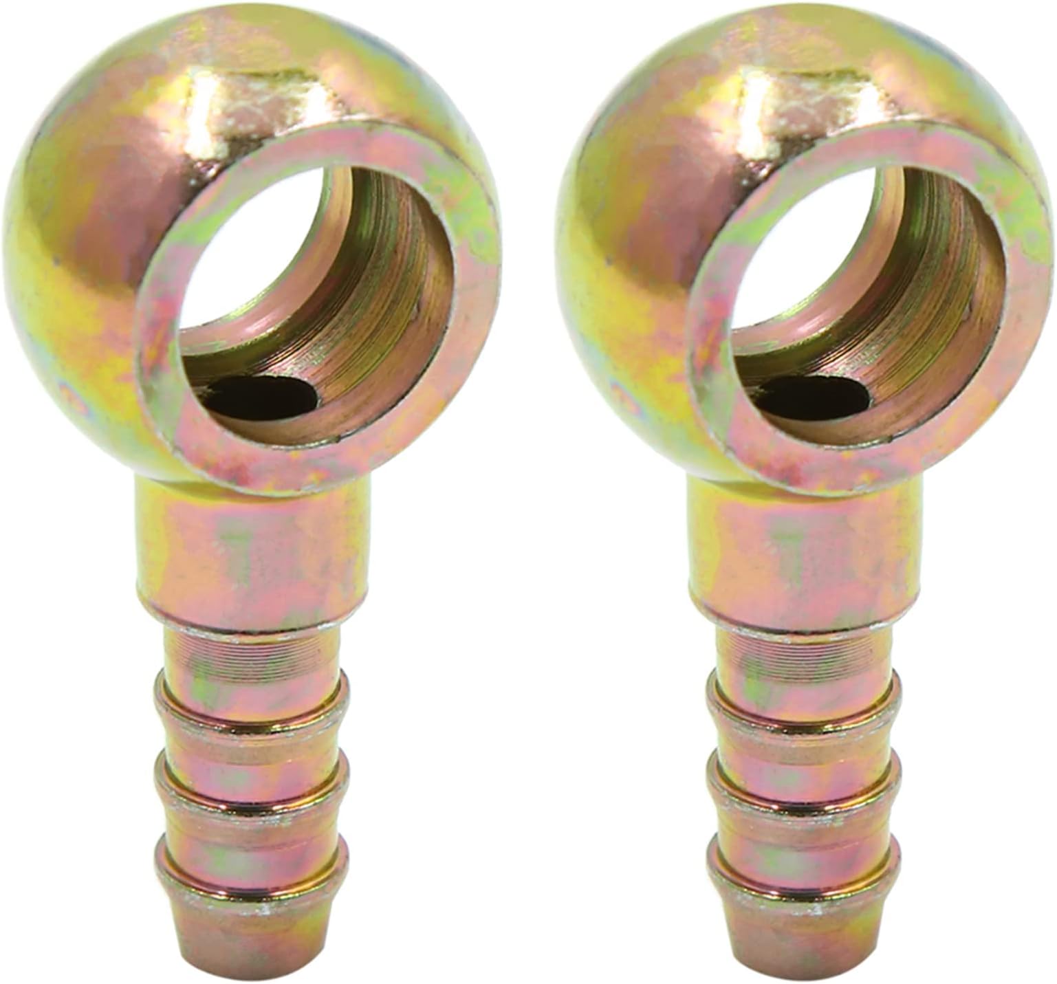 Amazon.com: X AUTOHAUX 2pcs 5/16" 8mm ID Hose Barb 14mm Banjo Fitting ...