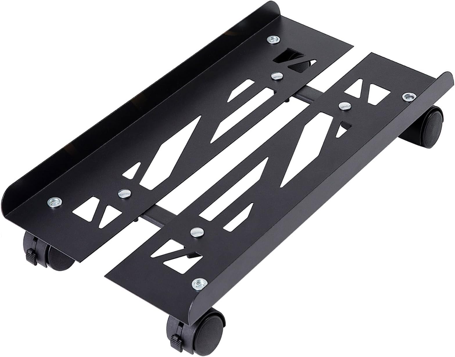 Amazon.com: Hovadova Mobile PC Stand, Adjustable Metal Computer Tower ...