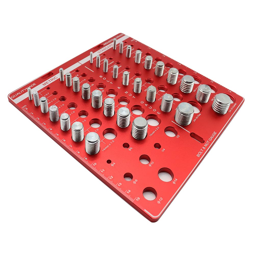 Snapklik.com : Nut And Bolt Thread Checker, 34 Thread Checker, 19 ...