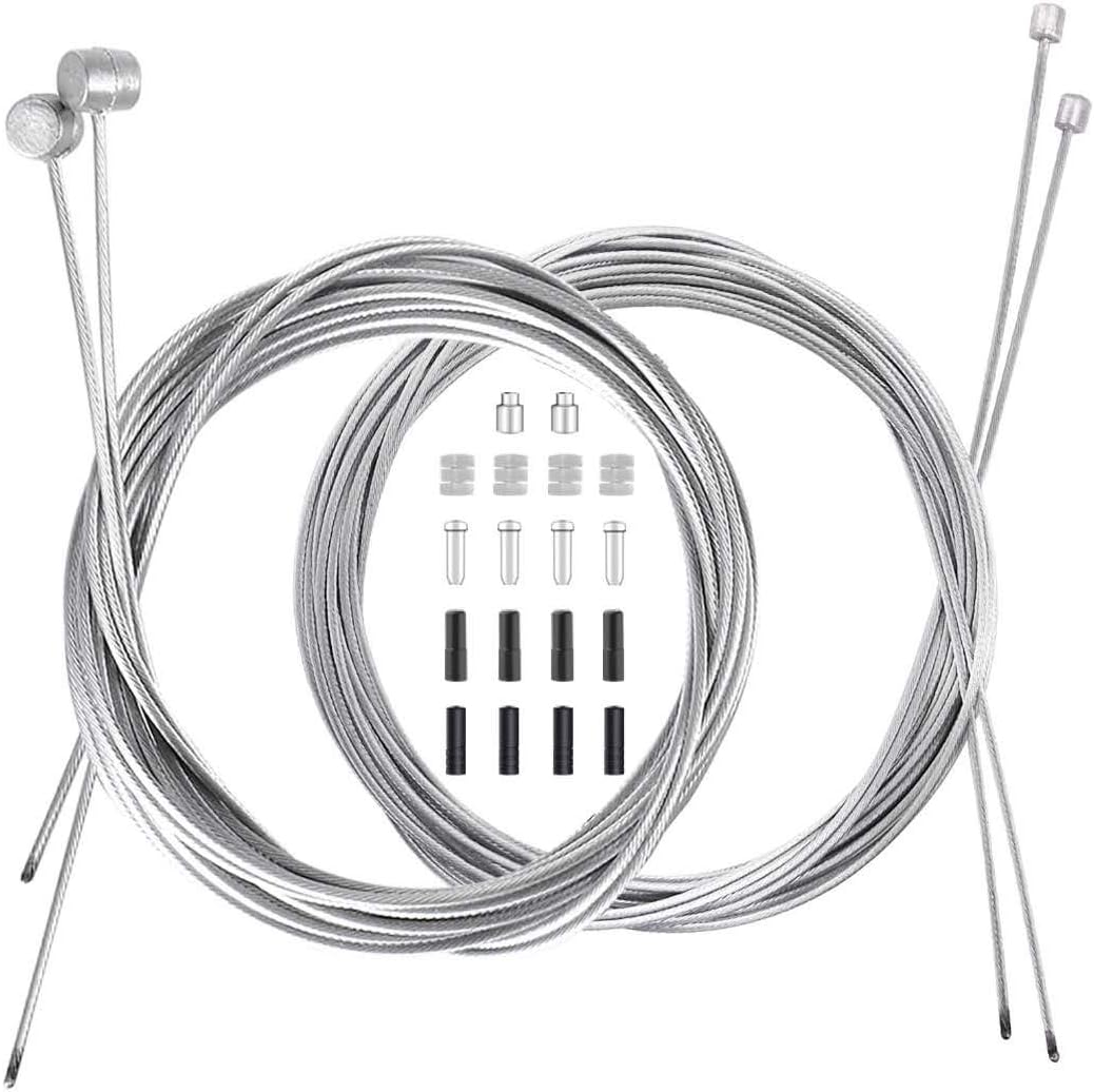 Amazon.com : 10 Pcs Stainless Steel Shifter Cable, Bike Derailleur ...