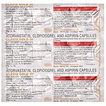 Clavix Gold 20 - Strip of 15 Capsules : Amazon.in: Health & Personal Care