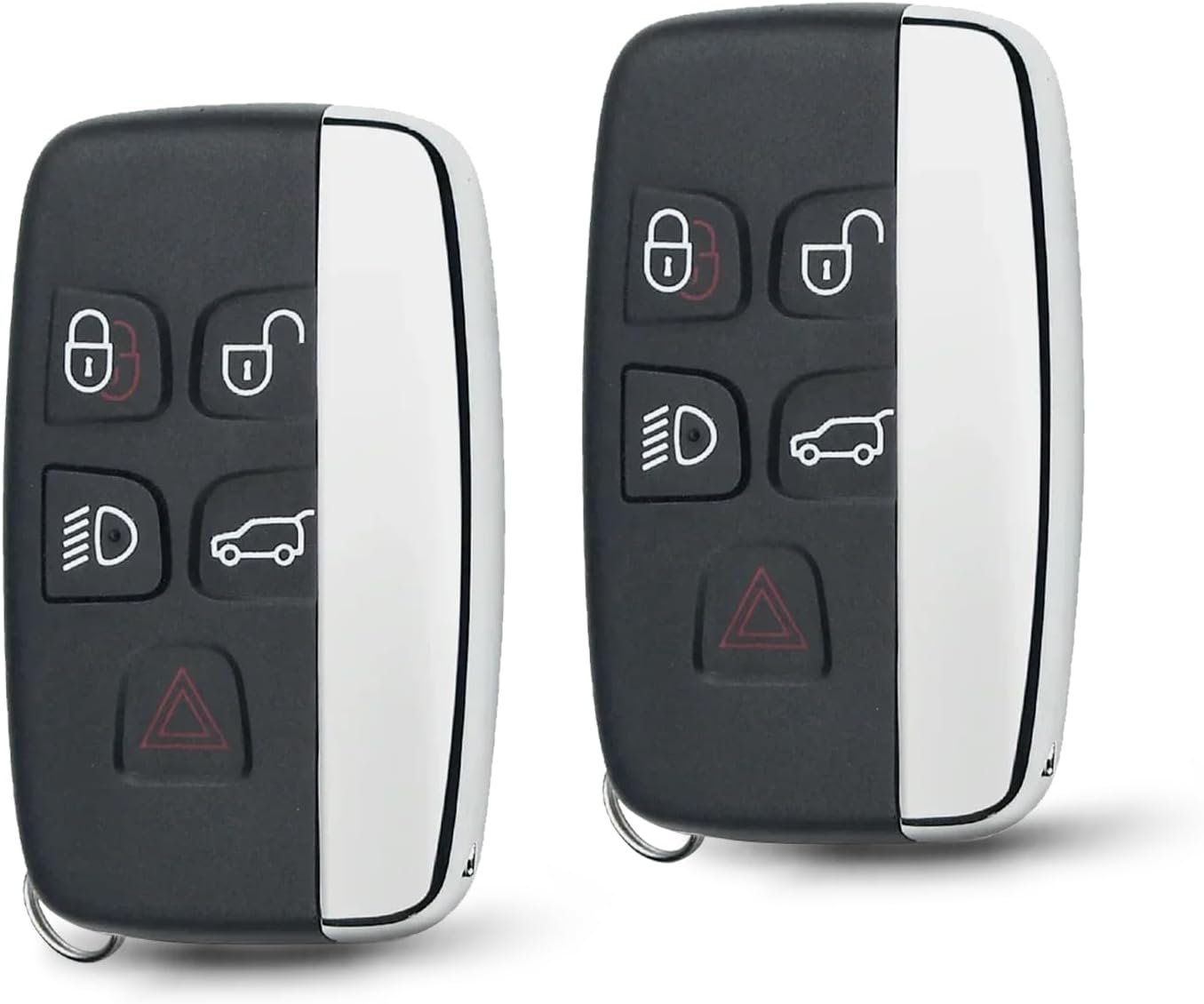 5 Buttons Car Key Case For Land Rover Discovery 4 Key Fob Cover For ...