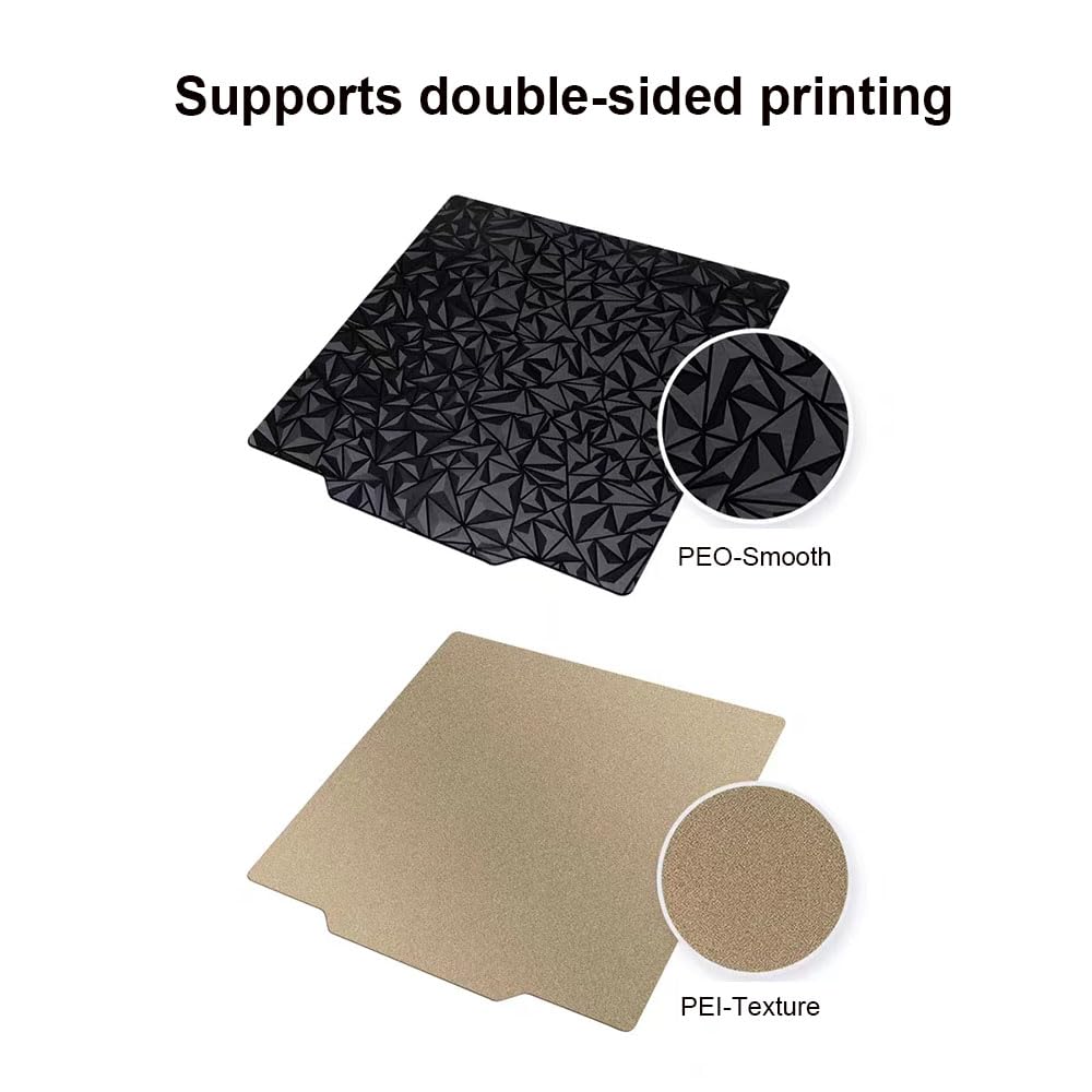 Snapklik.com : HzdaDeve PEI Sheet Textured And PEO Plate Smooth ...
