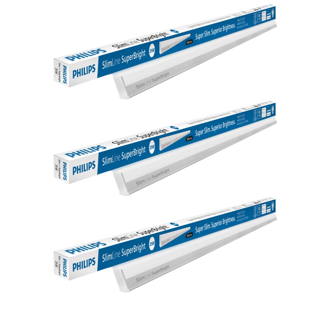 PHILIPS 25-watt LED Batten/Tubelight | Slimline Superbright Compact 4 ...