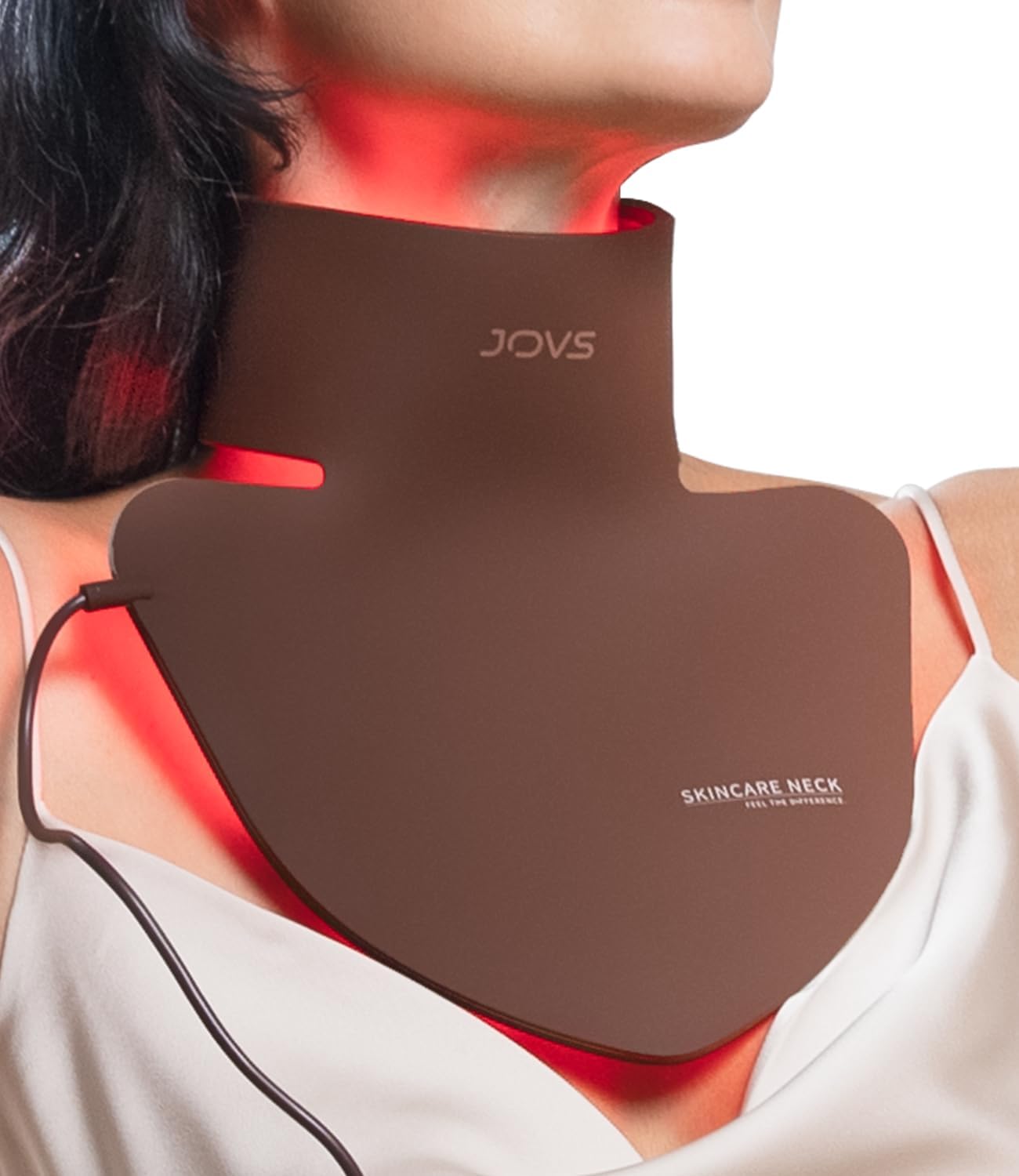 Amazon.com: JOVS LED Neck & Chest Mask, LED Red Light Therapy for Neck ...