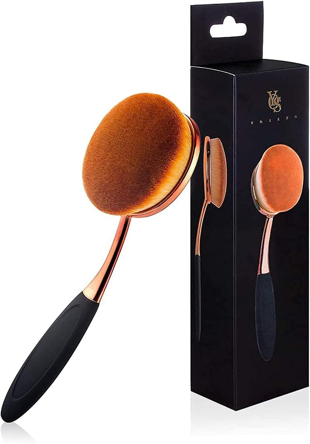 Amazon.com: Yoseng Oval Foundation Brush Large Toothbrush makeup ...