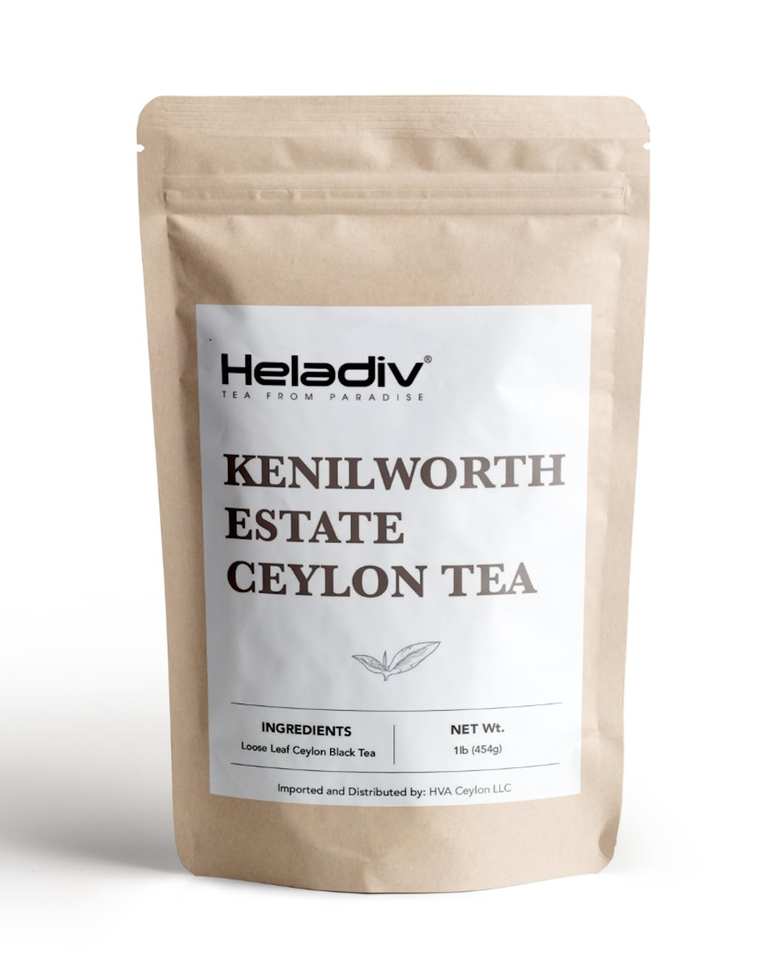 Buy HeladivKenilworth Estate Ceylon Black Tea - Premium Loose Leaf, 1 ...
