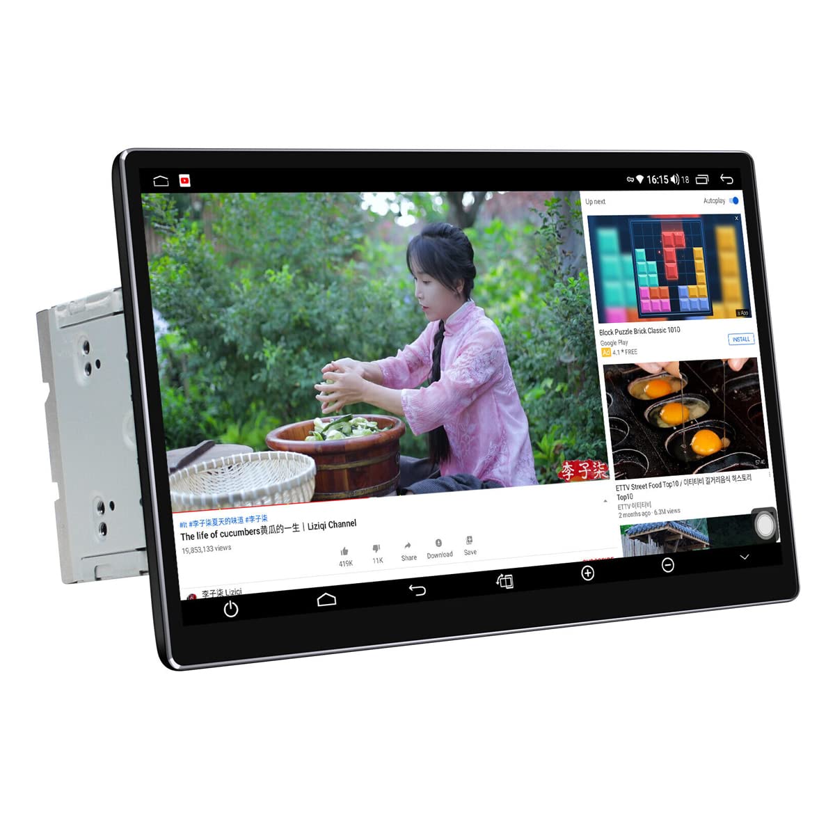 JOYING Carplay Stereo 11.6 Inch Octa Core Double Din Android 10 ...