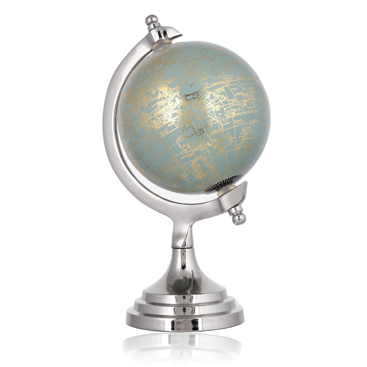 CraftVatika 5 inch Educational World Globe with Heavy Metal and Metal ...