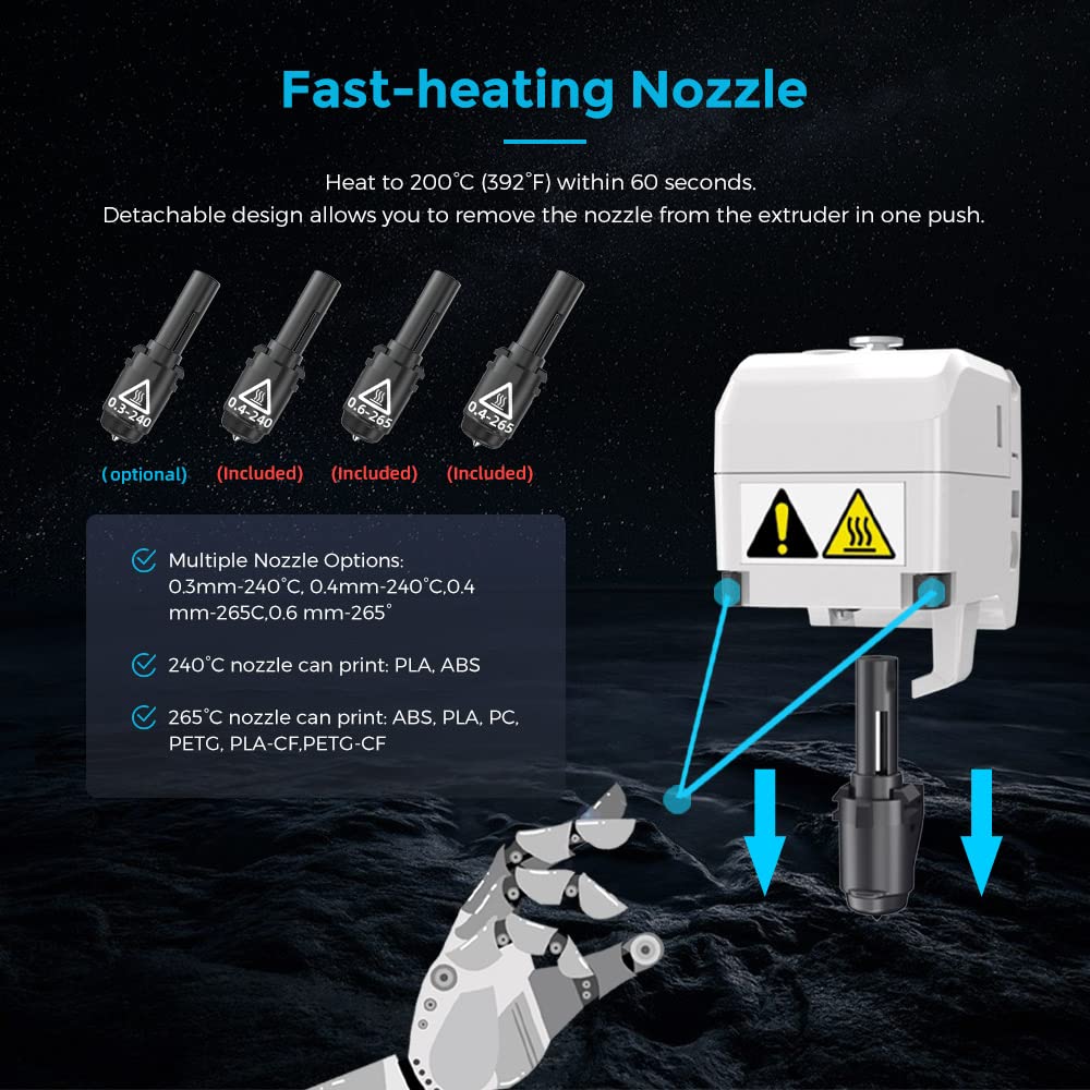 Buy FLASHFORGE 3D Printer Adventurer 3 Pro with Glass Heating Bed & PEI ...