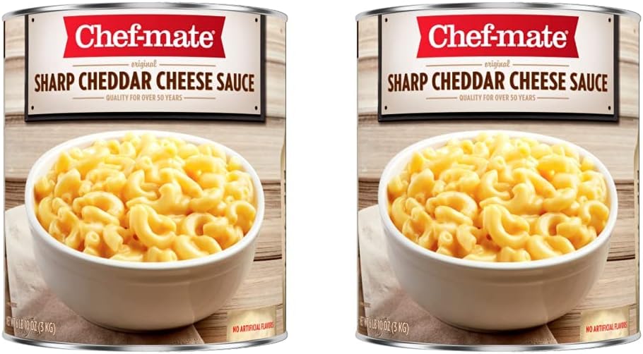 Amazon.com: Chef-mate Sharp Cheddar Cheese Sauce and Queso, Superbowl ...