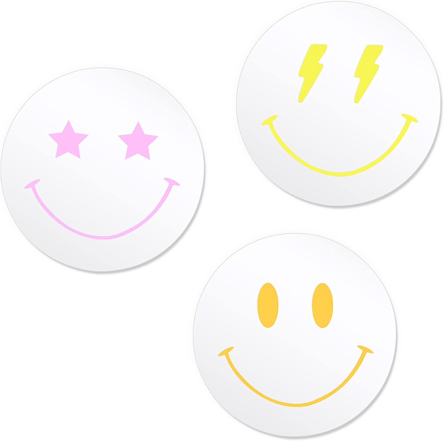 Amazon.com: TwoDays Preppy Room Decor Aesthetic, Smile Face Acrylic ...