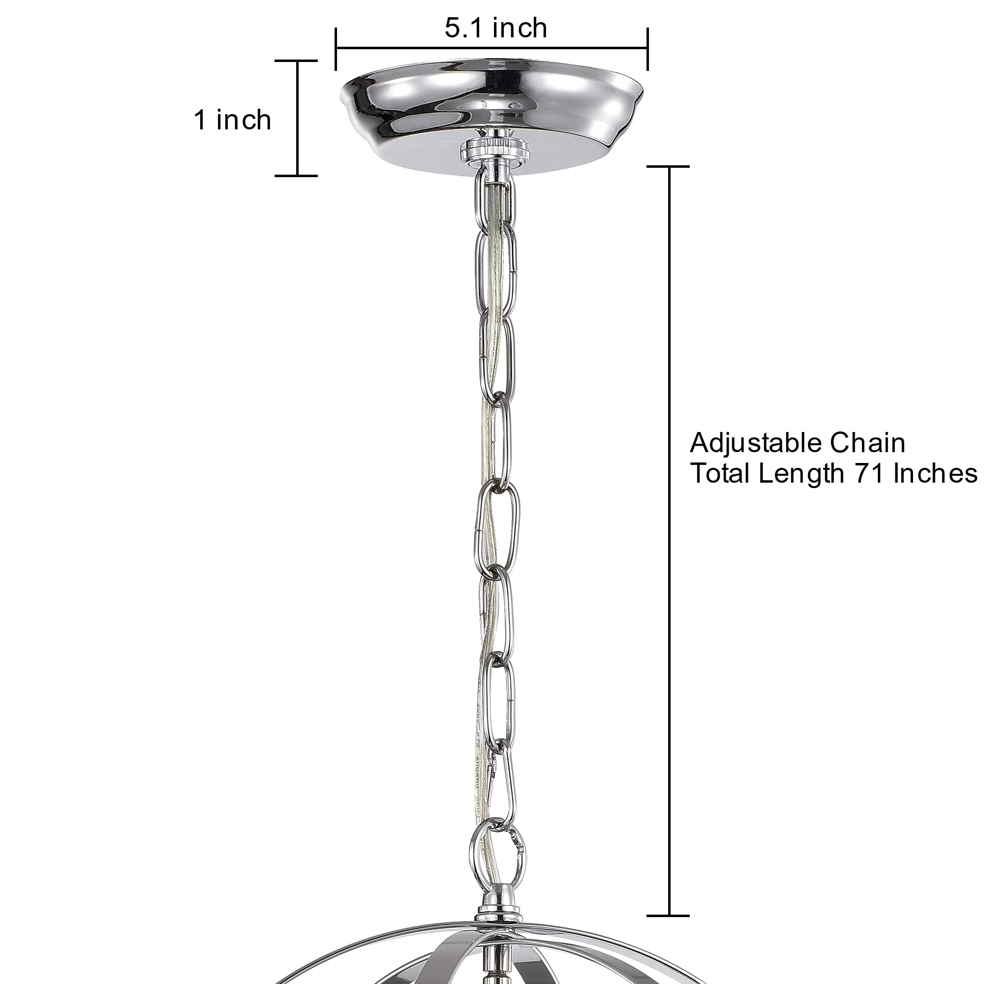 6 Inch Ceiling Light Canopy