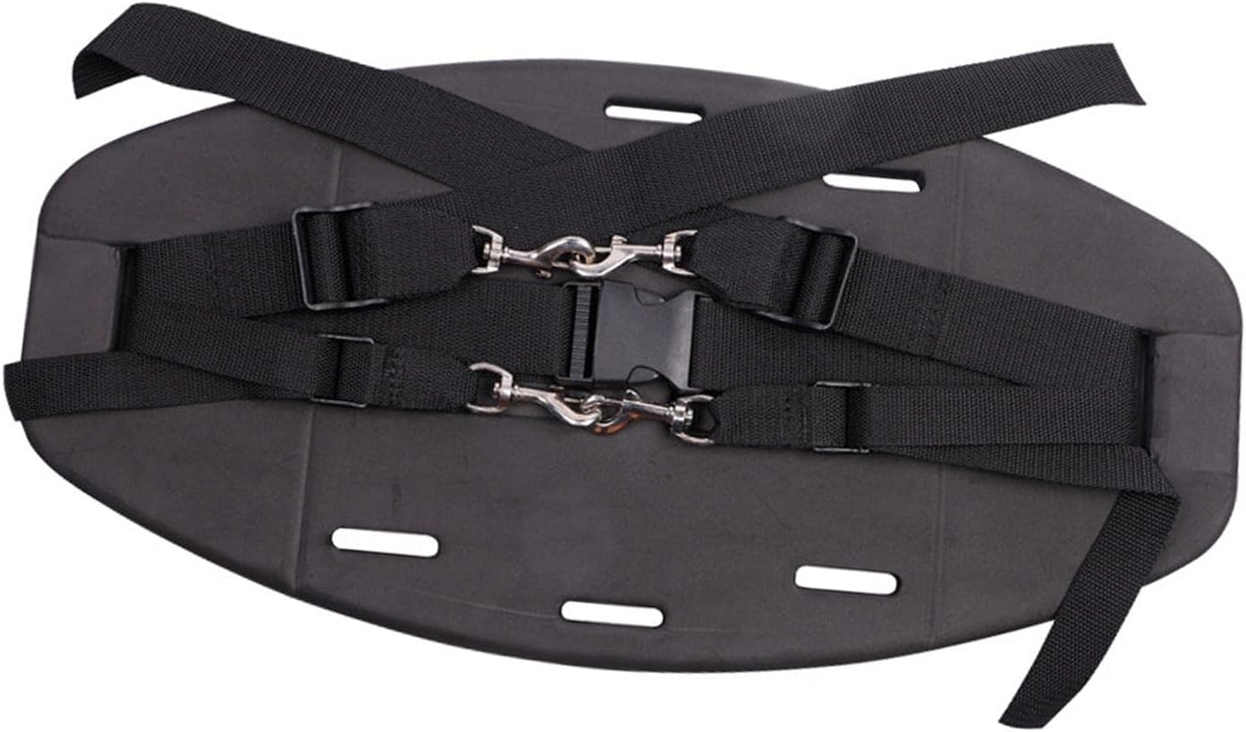 UGPLM Kayak Backrest Kayak Back Pad Detachable Comfort Black Universal ...