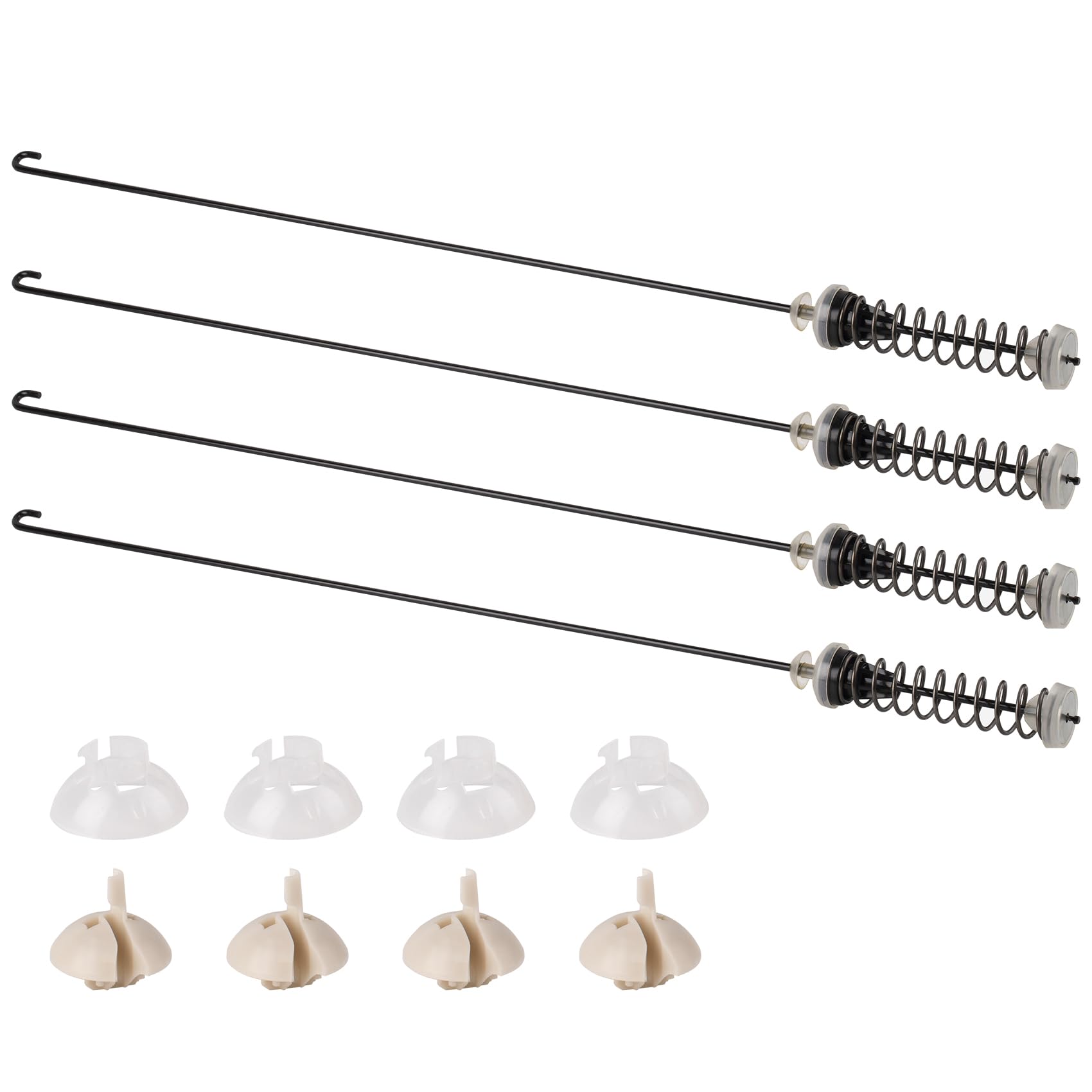 Amazon.com: W11217817 Washer Suspension Rod Kit Compatible with ...