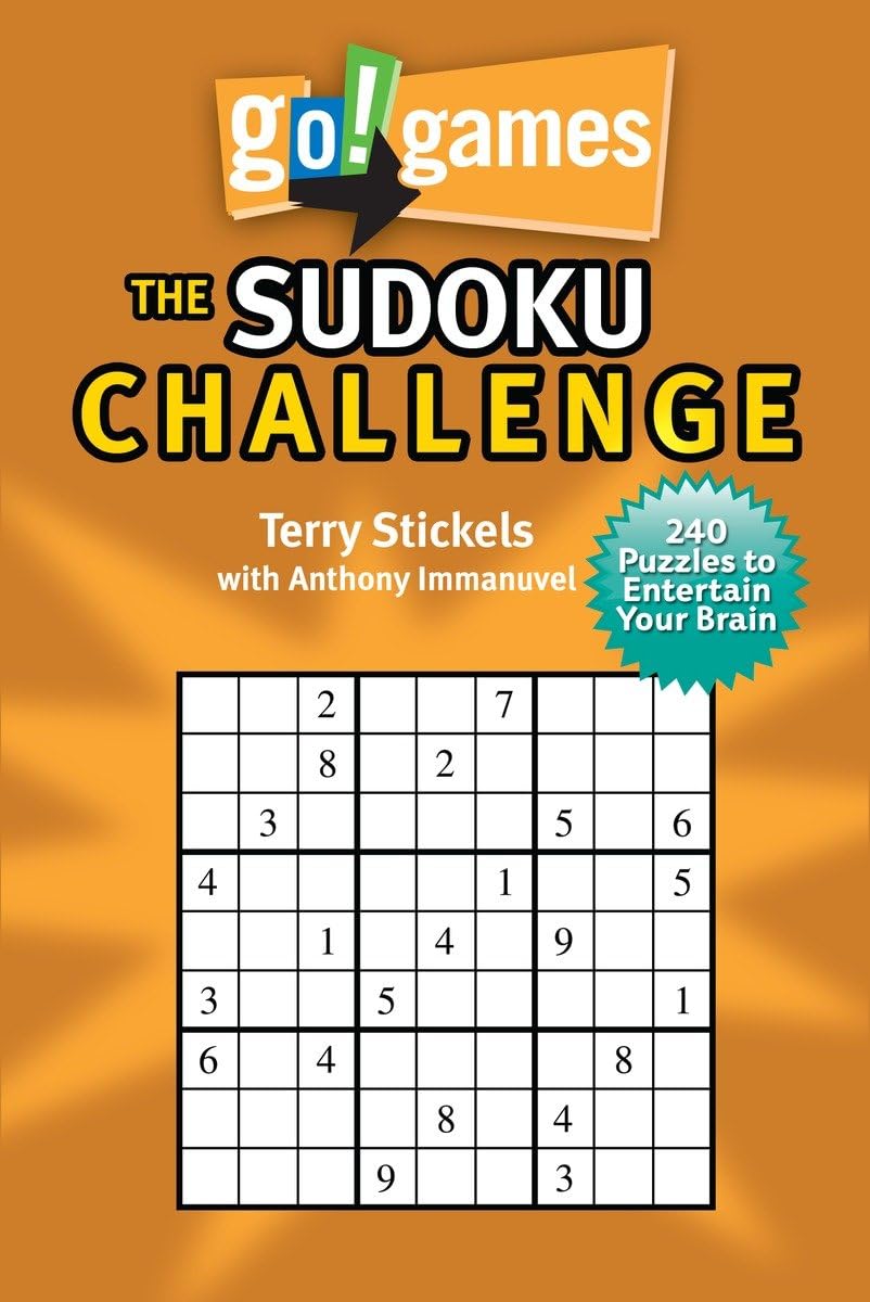 Amazon.com: Go!Games The Sudoku Challenge: 240 Entertain Your Brain ...