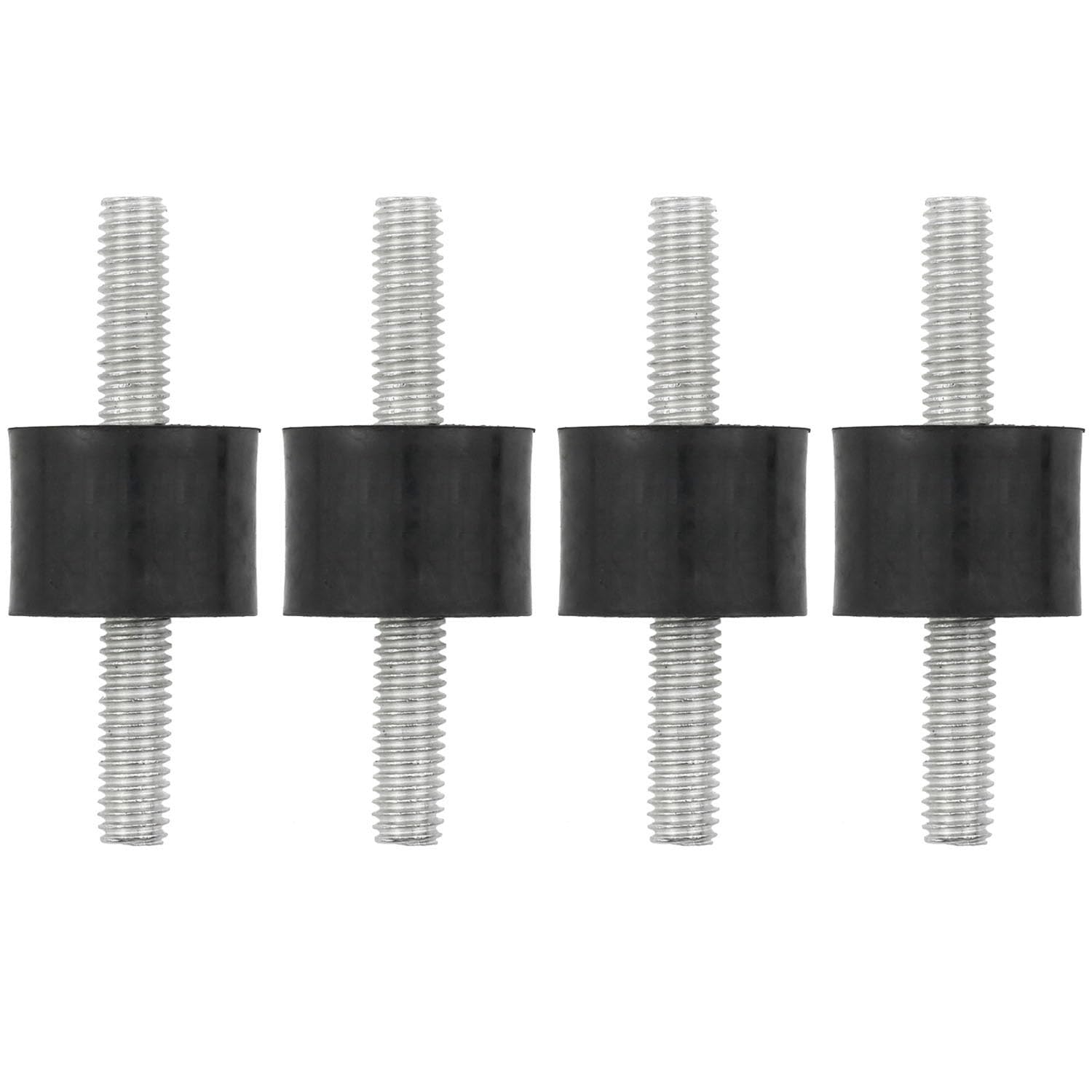 AYLIFU 4 PCS M6 Rubber Isolator Mounts Double Bolt Rubber Shock ...