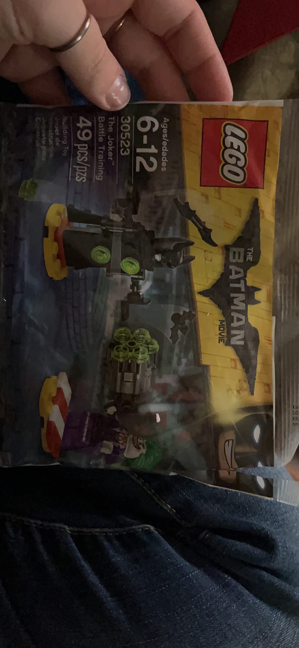Amazon.com: The LEGO Batman Movie Minifigure - Joker with Large Grin ...
