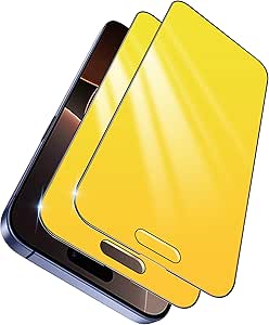 Amazon.com: Umhlaba Privacy Screen Protector for iPhone 16 Pro Max 6.9 Inch Gradient Gold ...