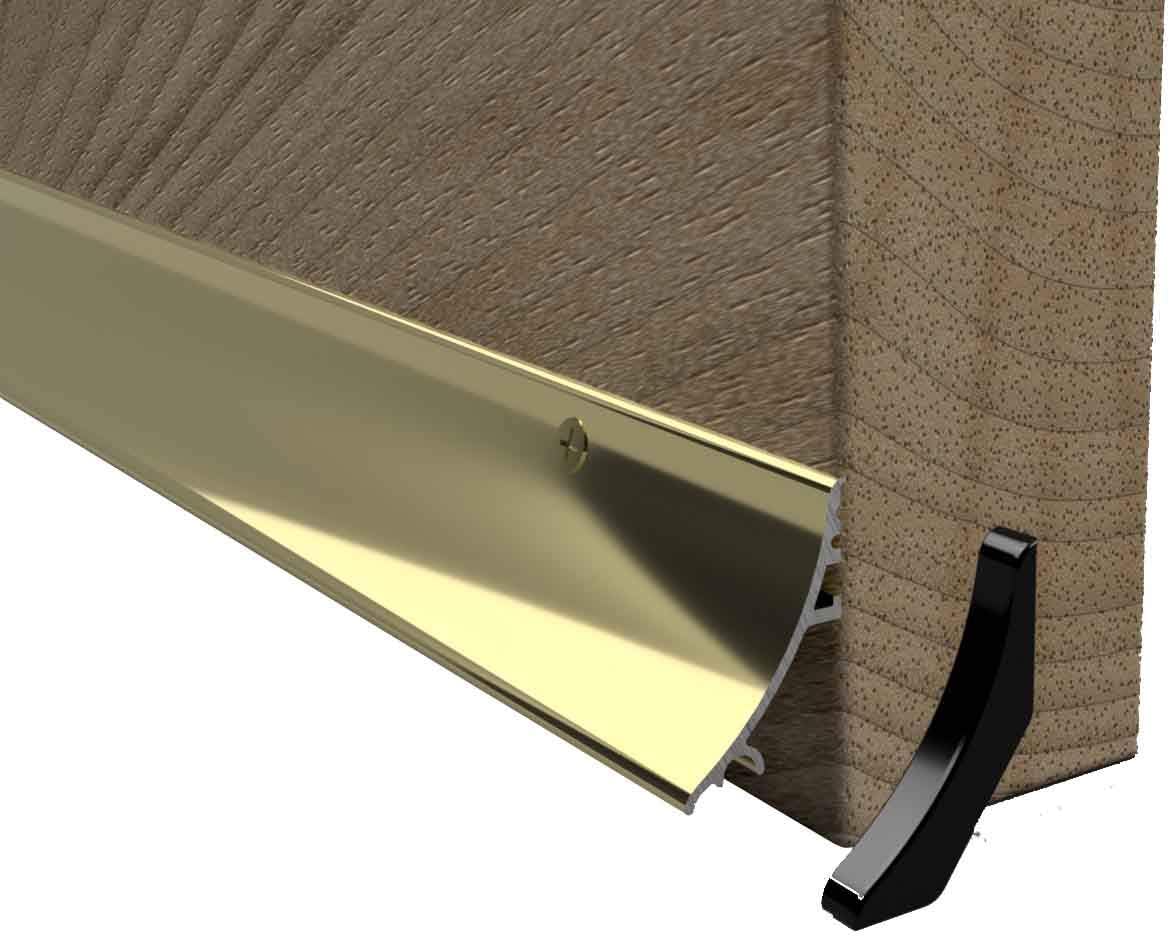 Stormguard Door Rain Water Weather Deflector Bar (914mm, Chrome 32mm ...