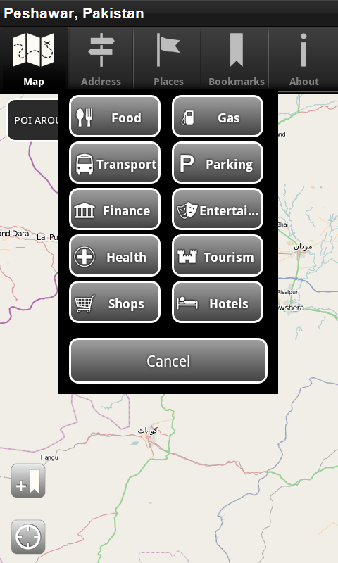 Offline Map Peshawar, Pakistan - CNM:Amazon.com:Appstore for Android