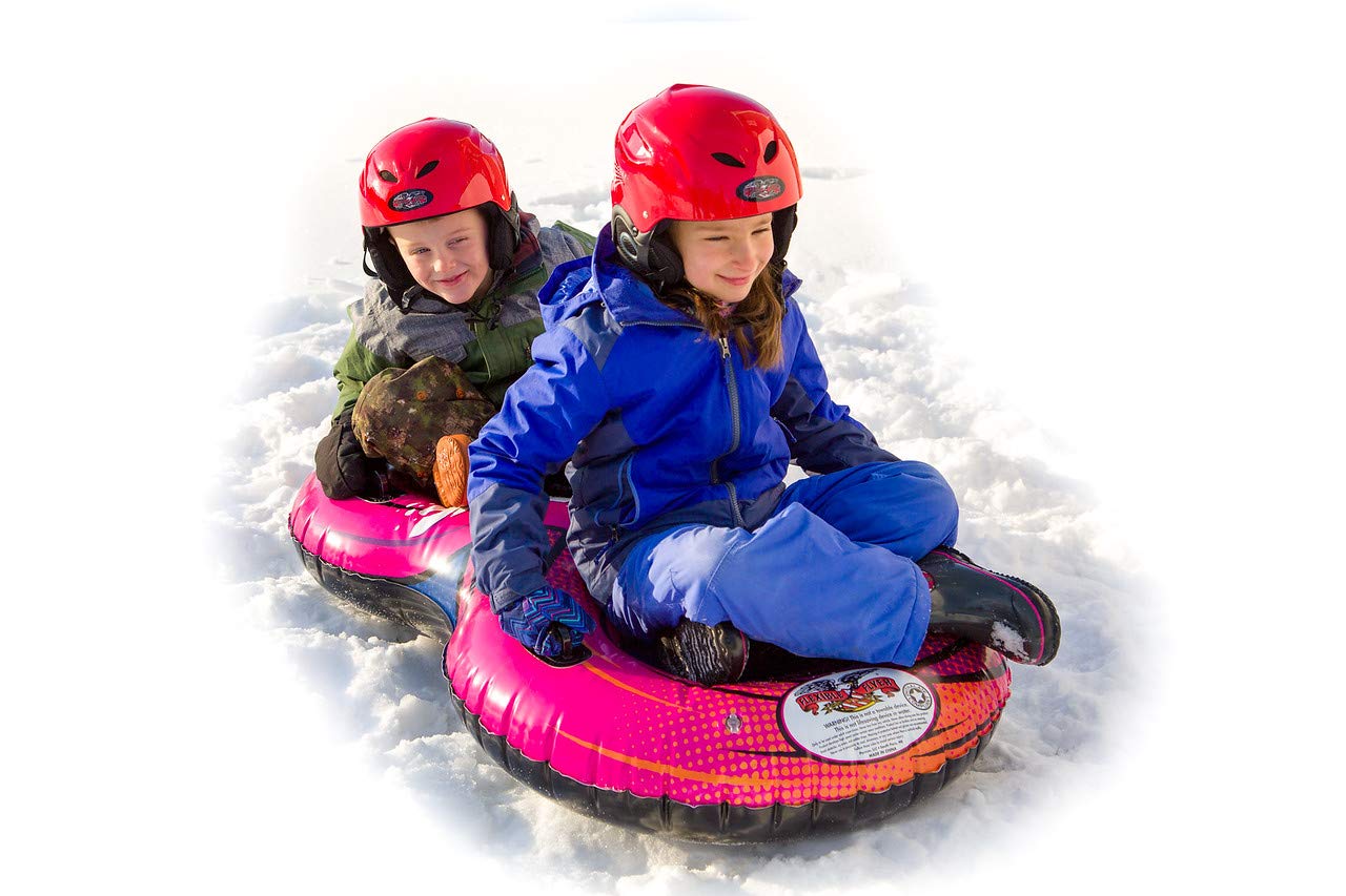 Snapklik.com : Flexible Flyer Snow Twist 2-Person Inflatable Tube Lake ...