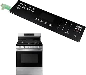Amazon.com: DG96-00850B Gas Range Oven Membrane Switch Touchpad Control ...