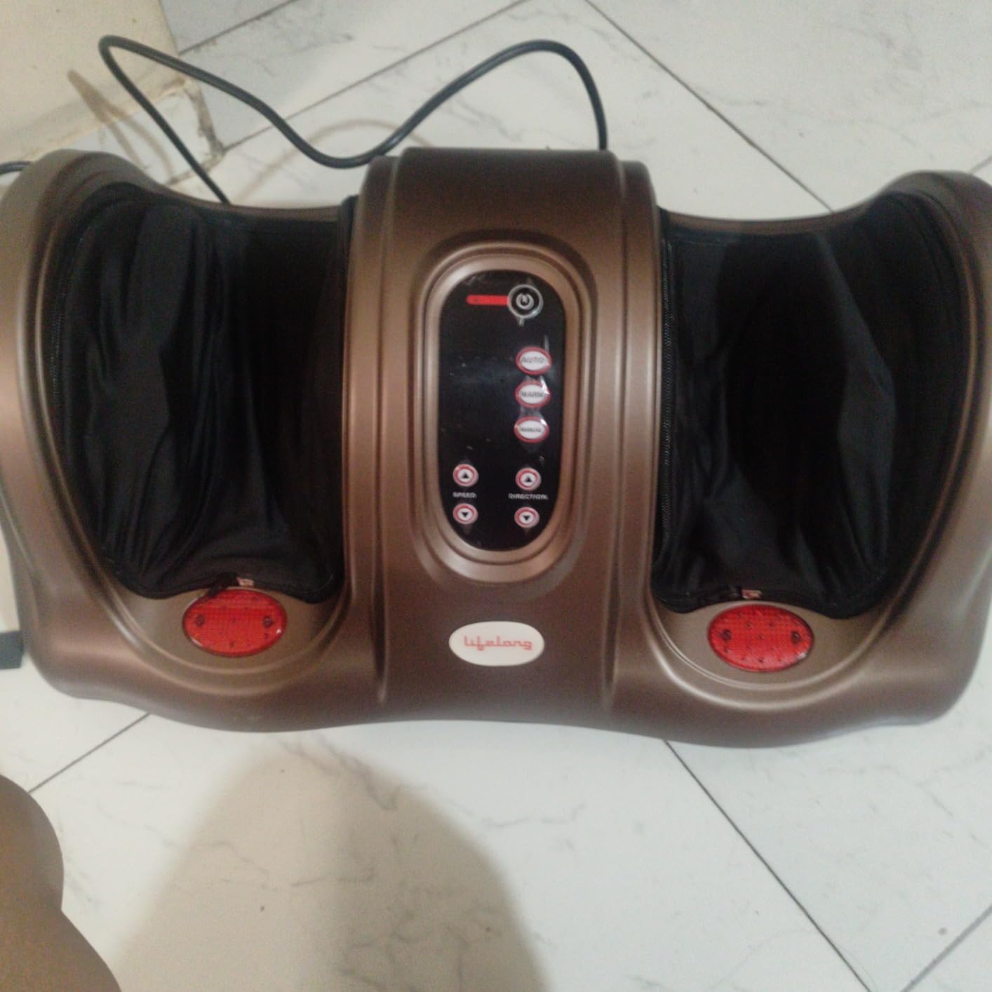 Lifelong Foot Massager Machine for Pain Relief with Heat & Kneading ...