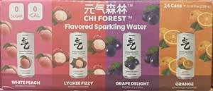 Amazon.com: CHI Forest Flavored Sparkling Water Variety Pack, 24 Cans/11.5 FL oz : Grocery ...