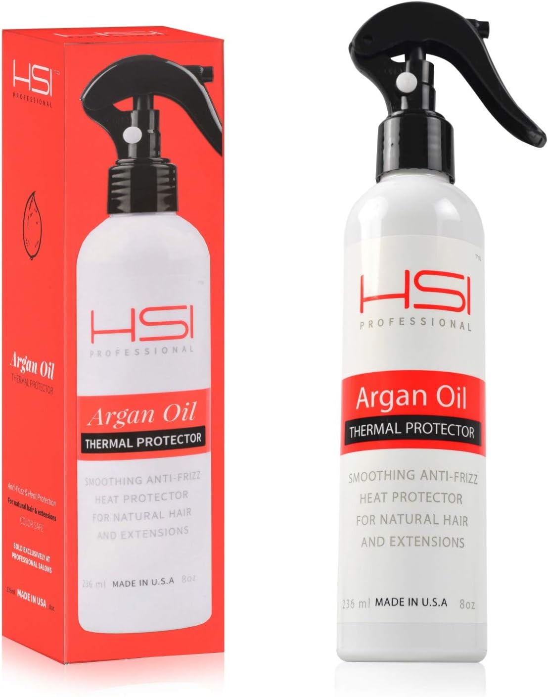 Amazon.com: HSI PROFESSIONAL Argan Oil Heat Protector | Protect up to ...