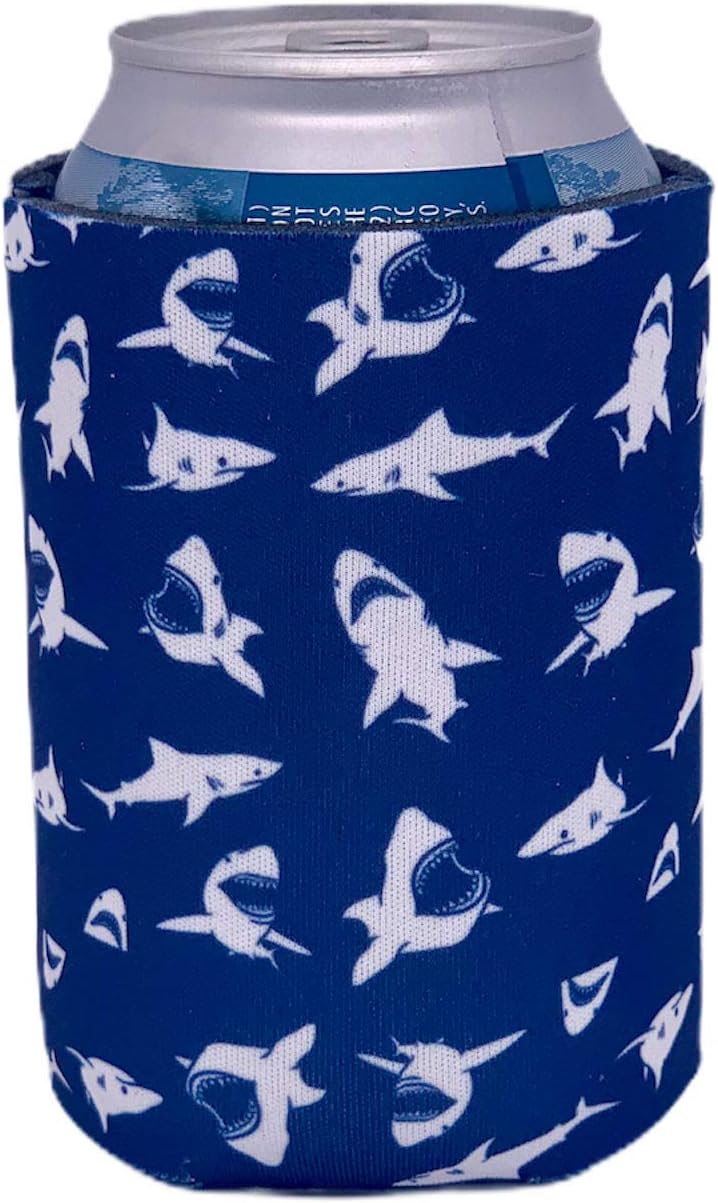 Amazon.com: Shark Bite Can Coolie (1): Home & Kitchen