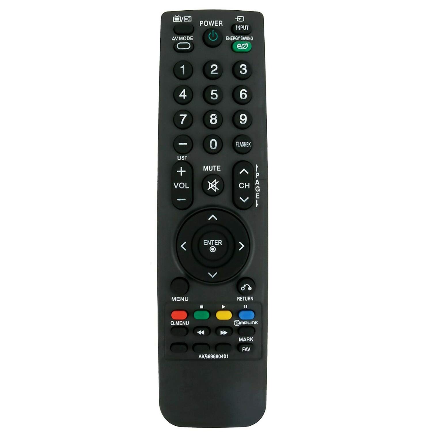 Amazon.com: New Remote Control AKB69680401 fit for LG LCD LED TV 22LH20 ...