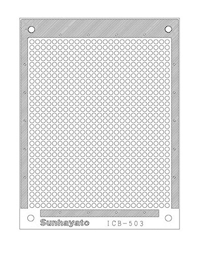 Amazon | サンハヤト ユニバーサル基板 ICB-503 | 基板 | 産業・研究開発用品 通販