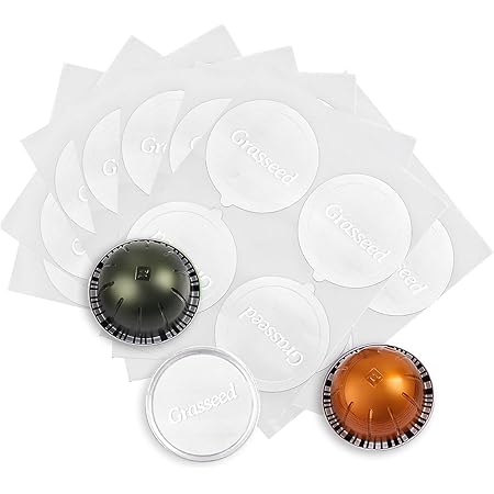Amazon.com: Aluminum Foils Lids for Reusable Nespresso Vertuo Pods ...