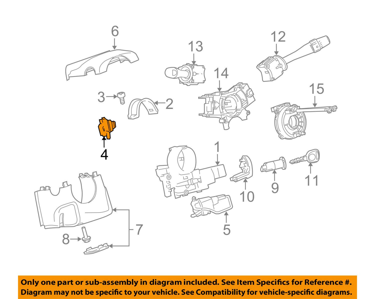Amazon.com: General Motors GM OEM-Ignition Switch 23228993 : Automotive