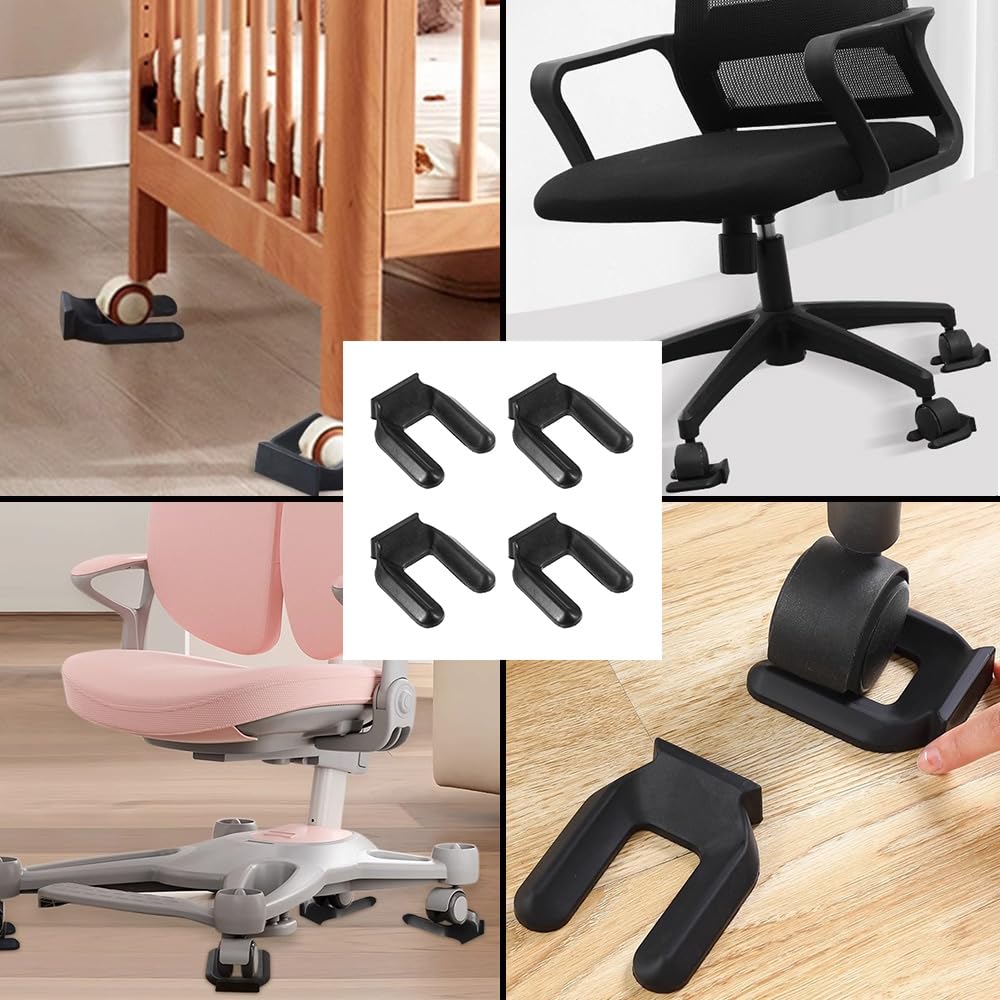 Snapklik.com : 4PCS Furniture Wheel Caster Cups Anti-Slip Furniture ...