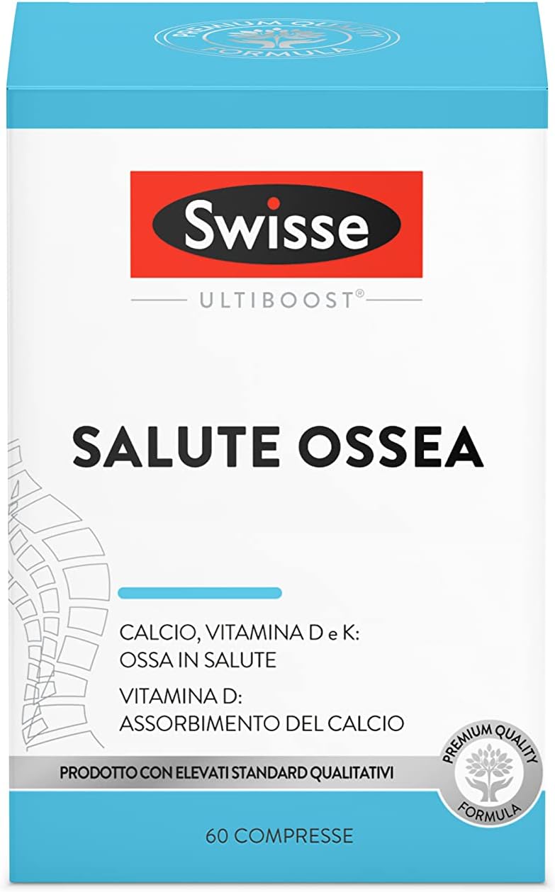 SWISSE Ultiboost - Integratori Alimentari con Vitamina D3 K2 e Calcio ...