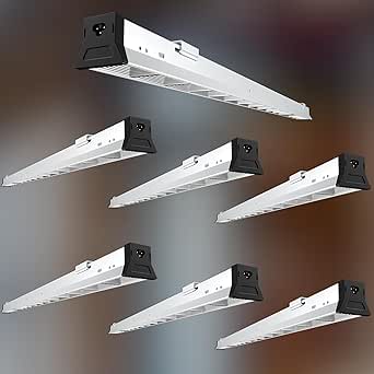 Lightdot Metal 4FT LED Shop Light Fixtures Linkable, Heavy-Duty 4' LED ...